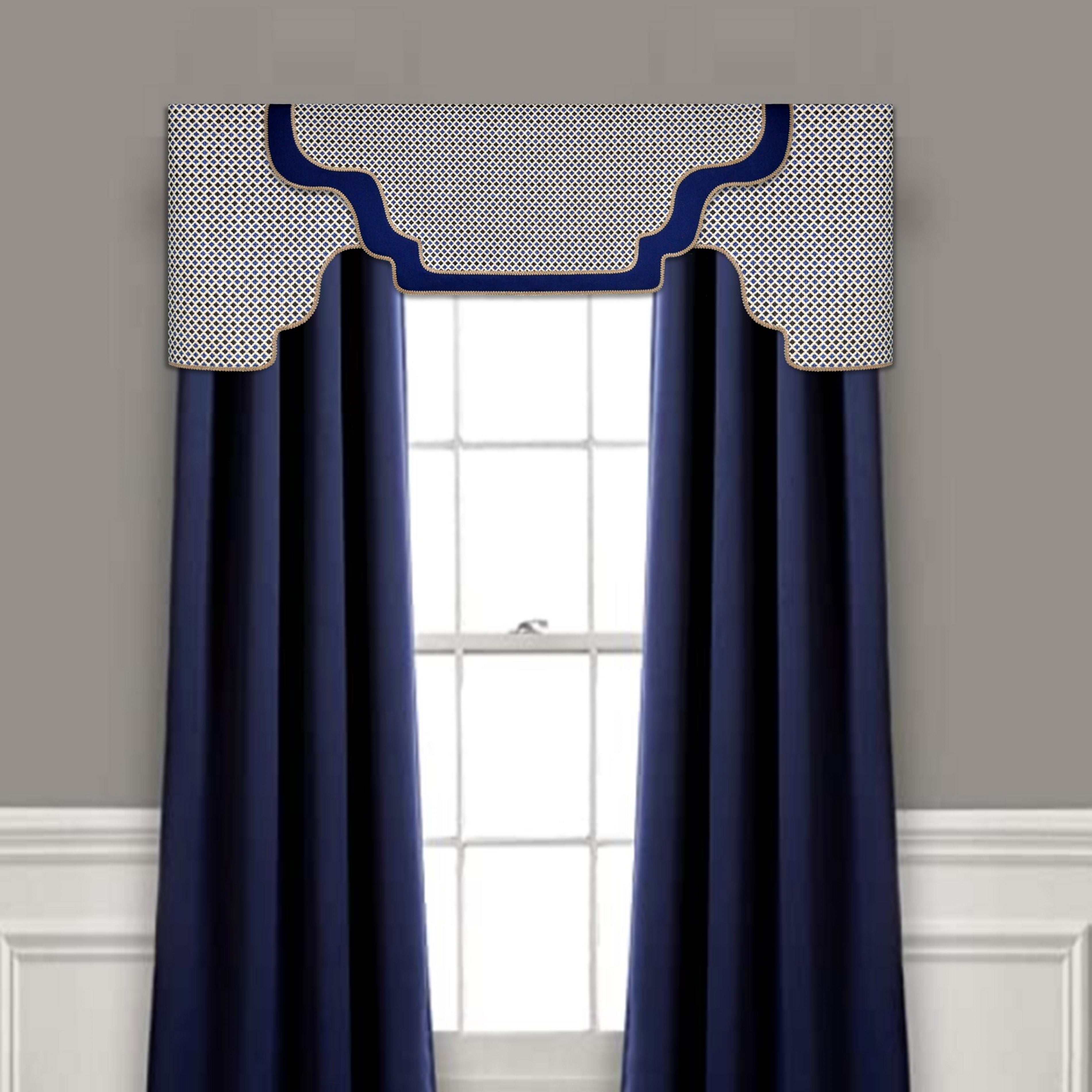 DIY Cornice-Valance Kits, No Sewing! Reusable, Fit All Window Sizes ...
