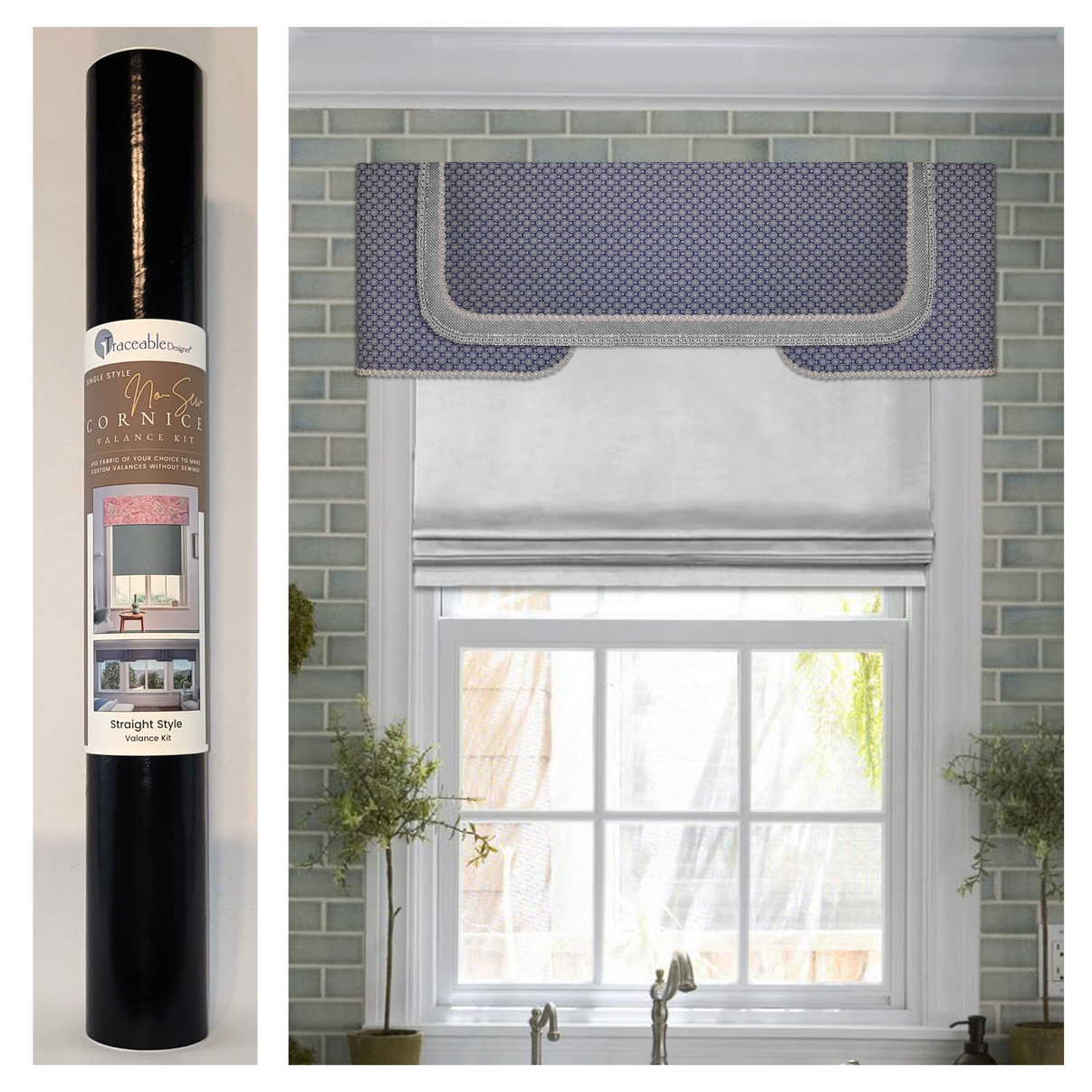 Straight Style Valance Design Form, Make Professional Valances Without ...