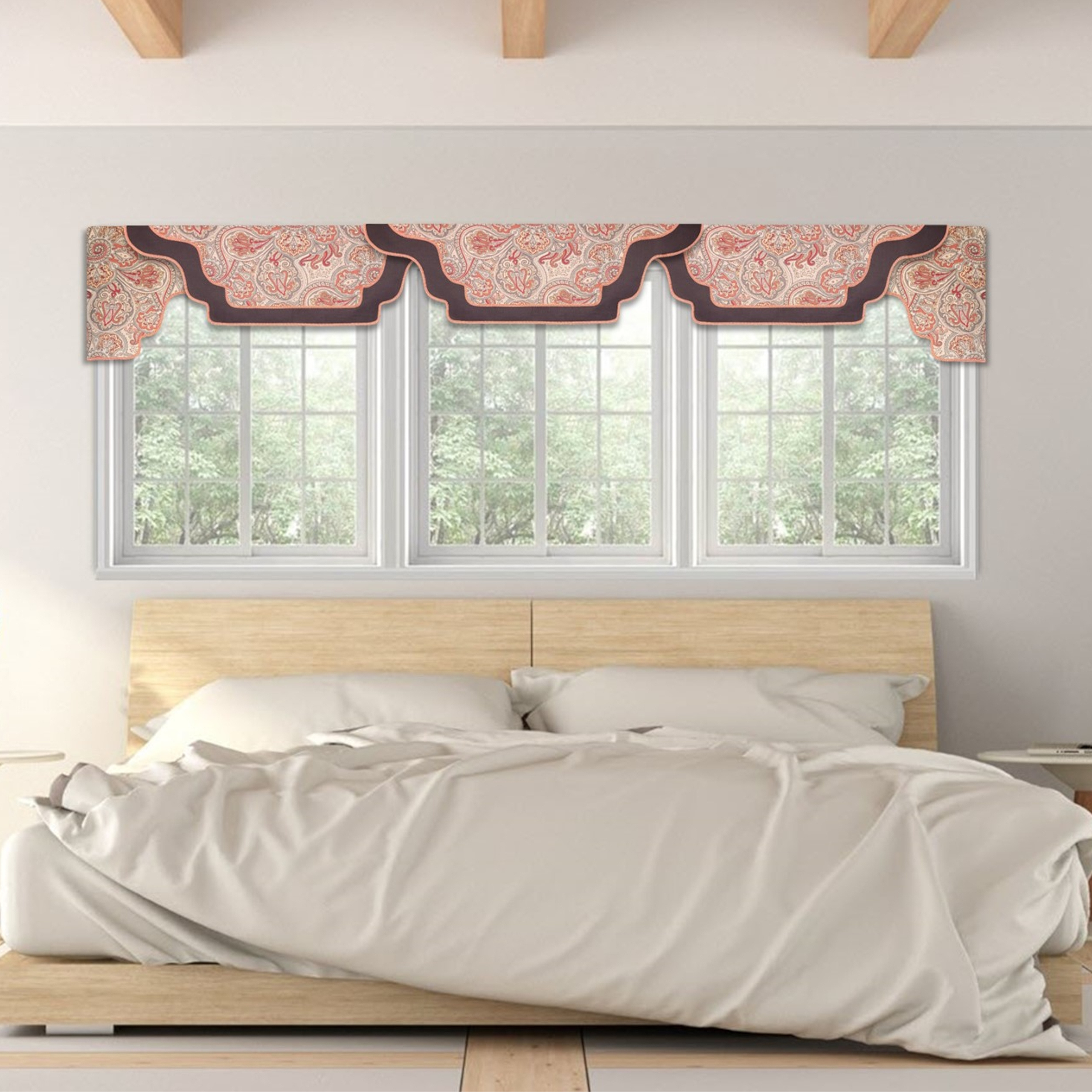 DIY Cornice-Valance Kits, No Sewing! Reusable, Fit All Window Sizes ...