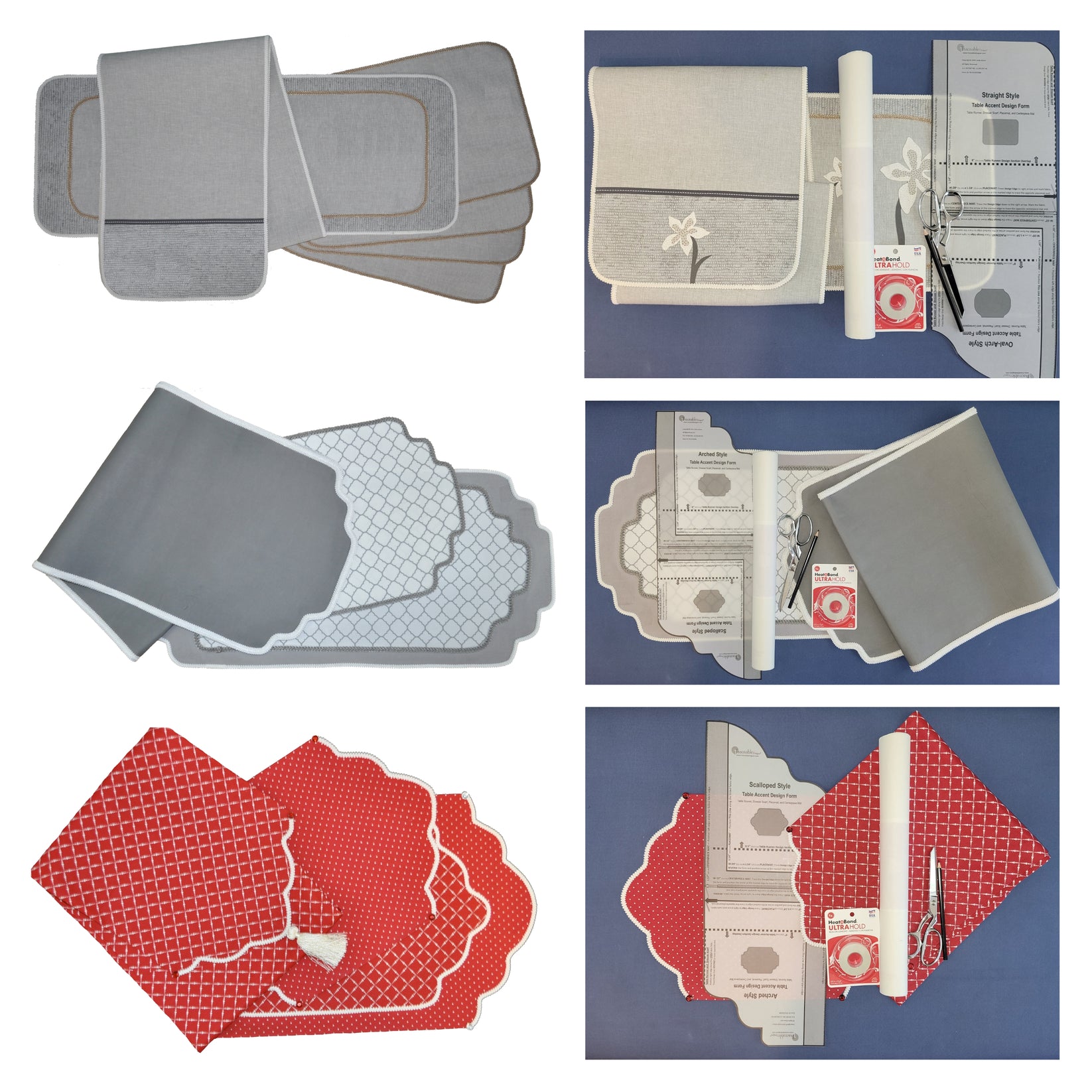 DIY Home Decor, Reusable Traceable Custom Table Decorating Templates ...